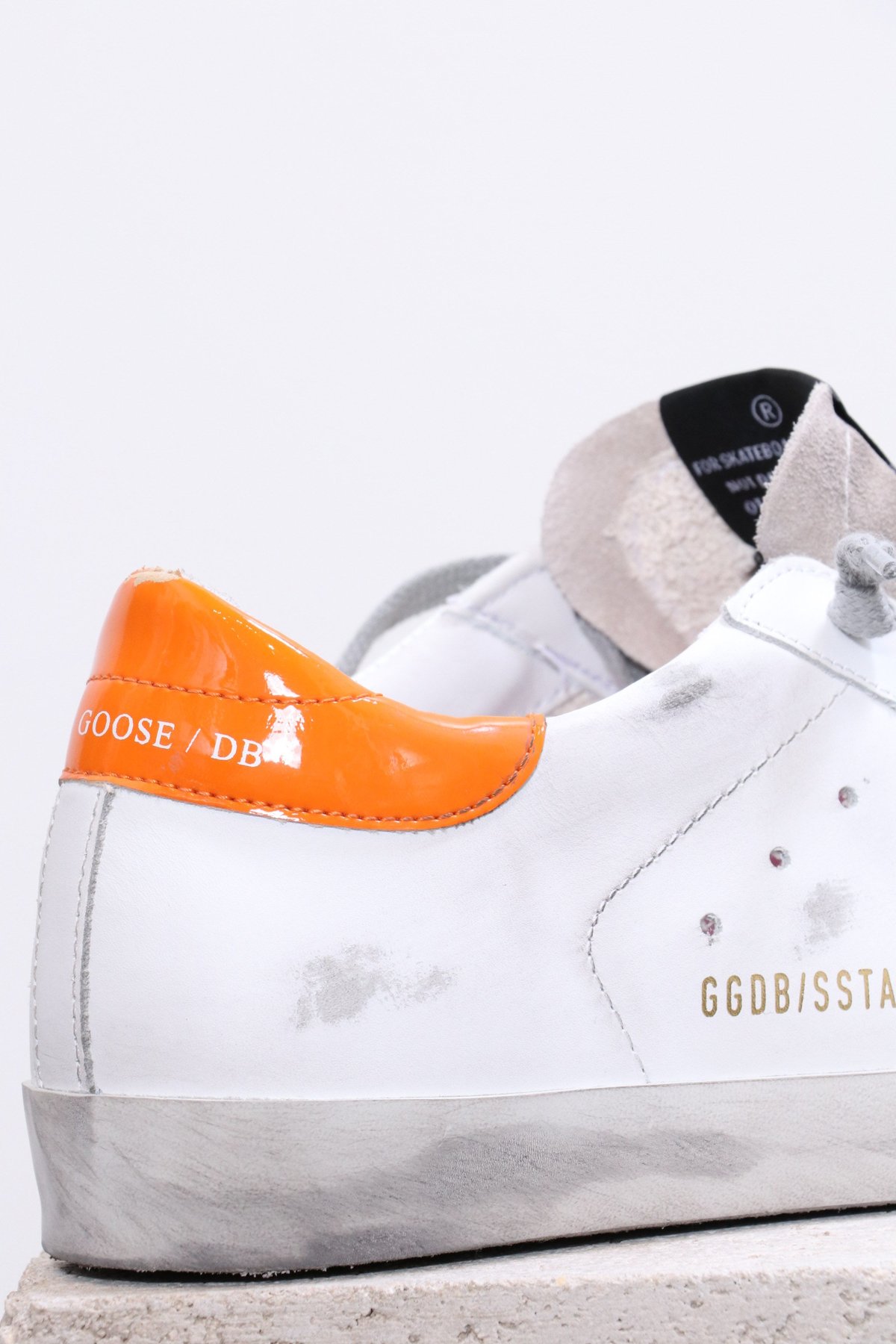 GOLDEN GOOSE DELUXE BRAND Superstar Sneaker - White/Light Blue Star ...