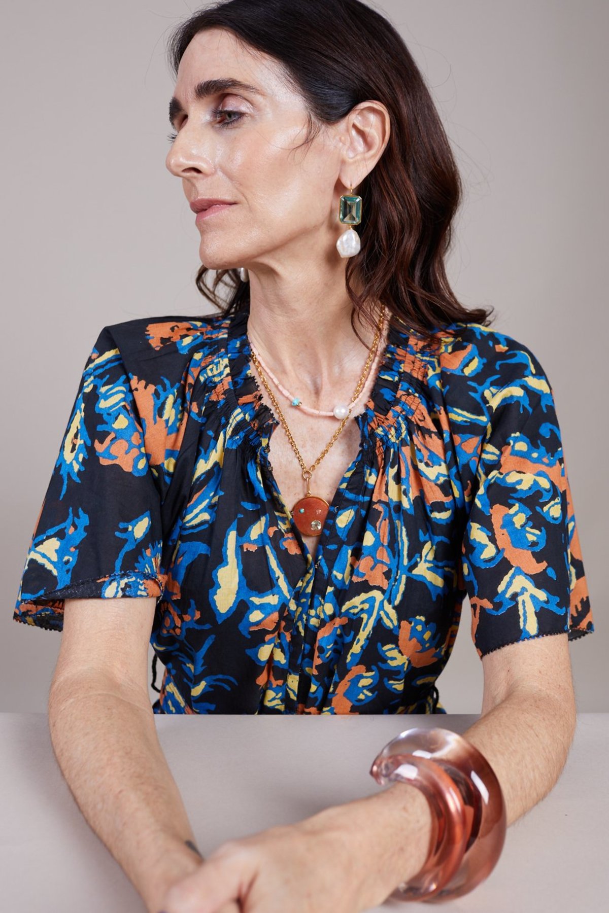 Lizzie Fortunato Aegean Earrings 2024 www.epicamlv