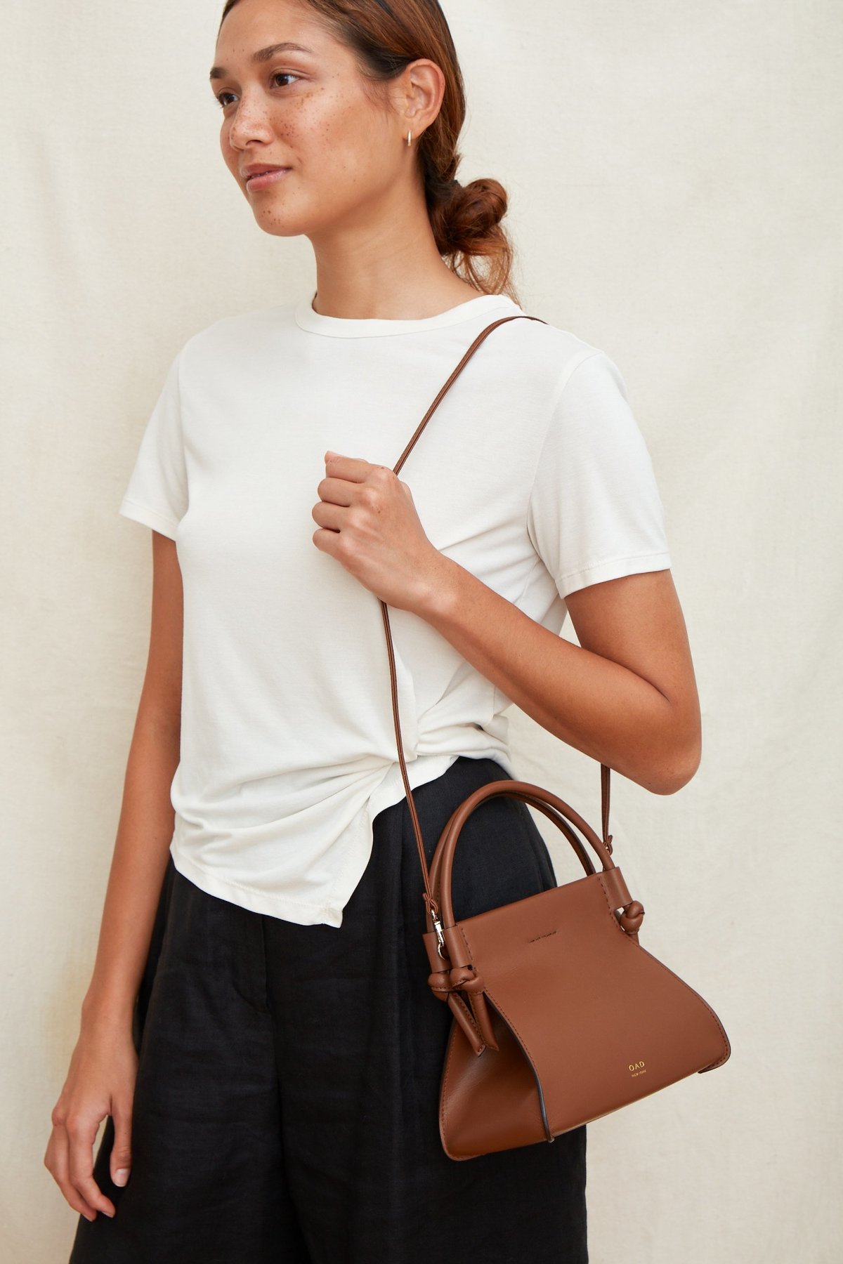 OAD Calf Mini Isla Bag - Brandy | Garmentory