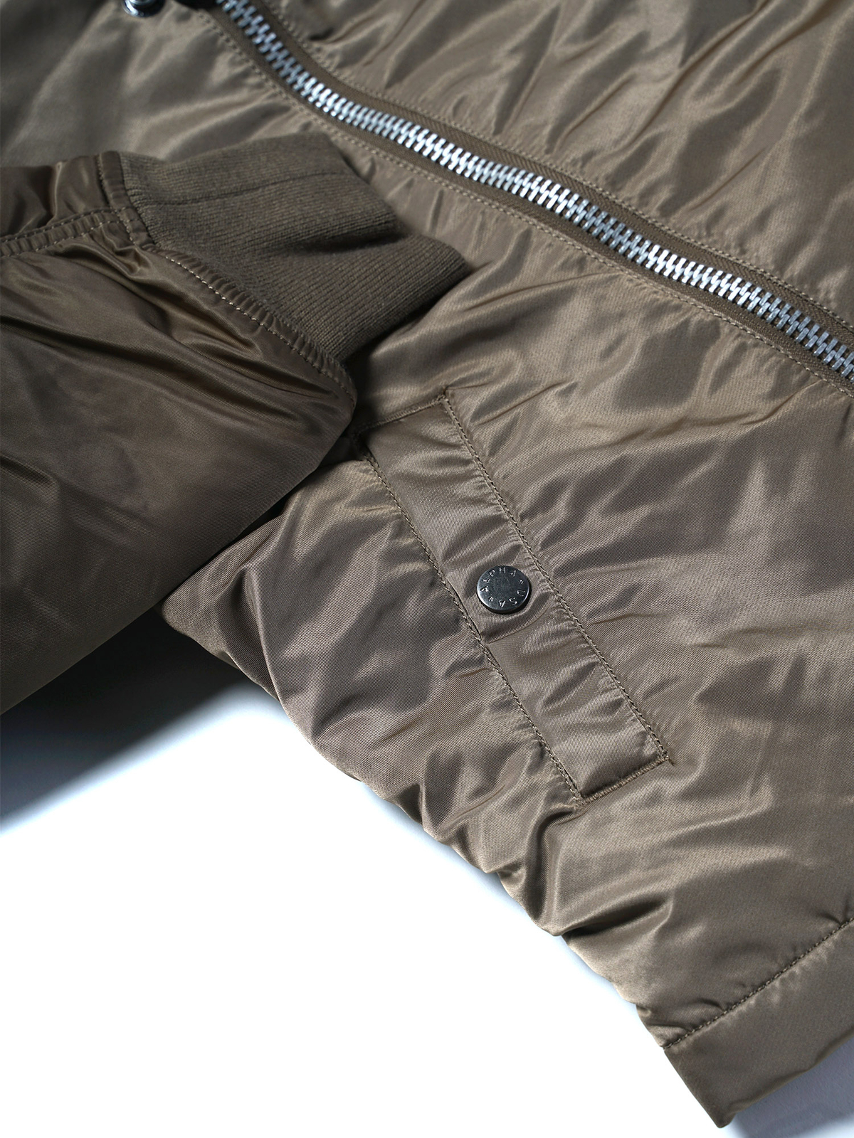 ALPHA INDUSTRIES B-15 STRAIGHT HEM MOD FLIGHT JACKET - Coyote Brown ...
