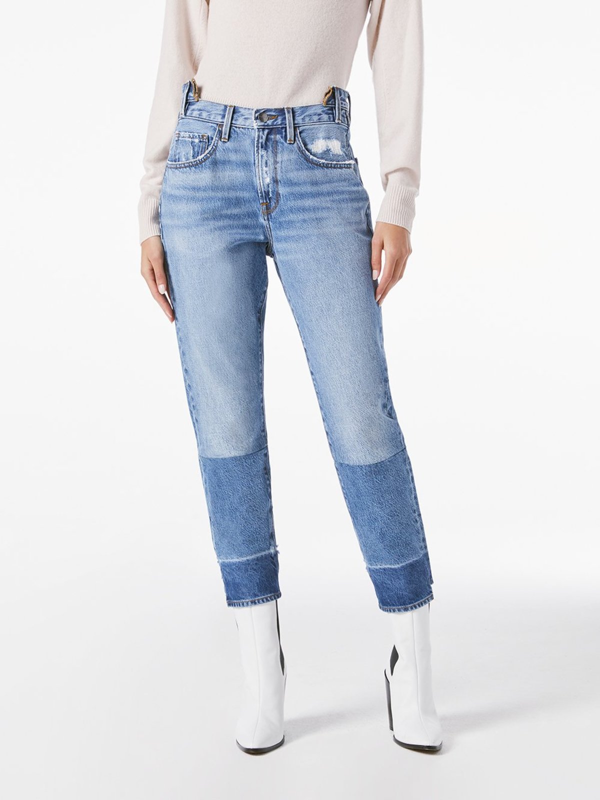 FRAME Denim Le Original Mix Cloud Denim - aviation | Garmentory