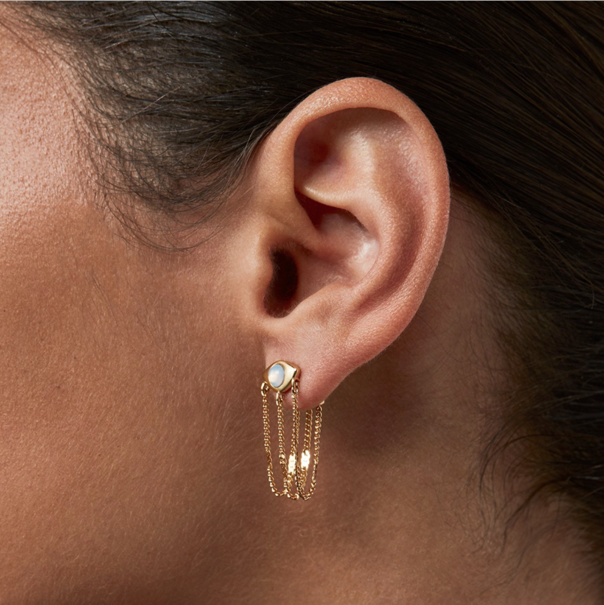 Jenny Bird Veaux Drape Earrings - Gold | Garmentory