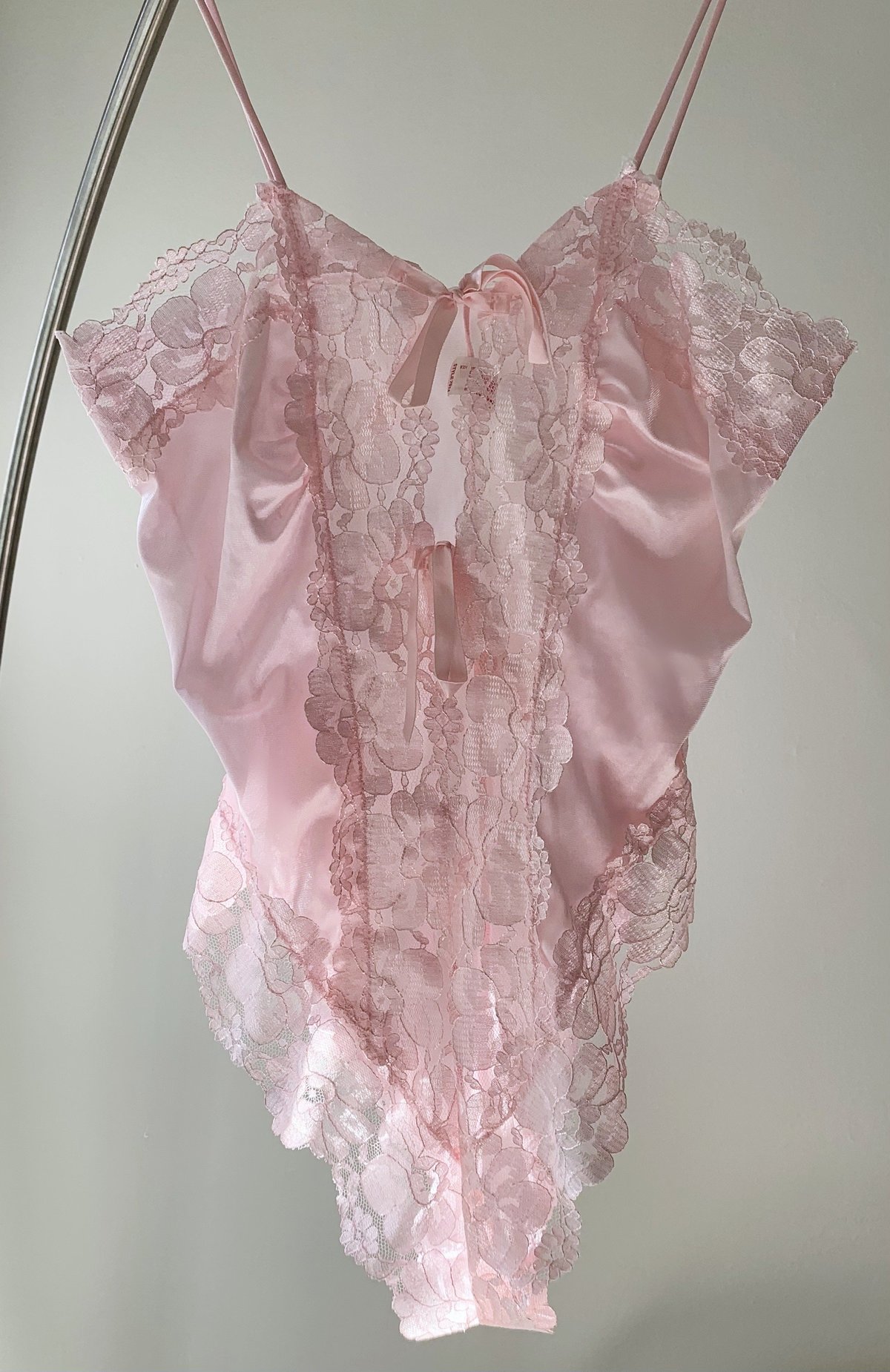 Vintage Bum - Cake Lace Teddy Slips - Pastel Pink | Garmentory