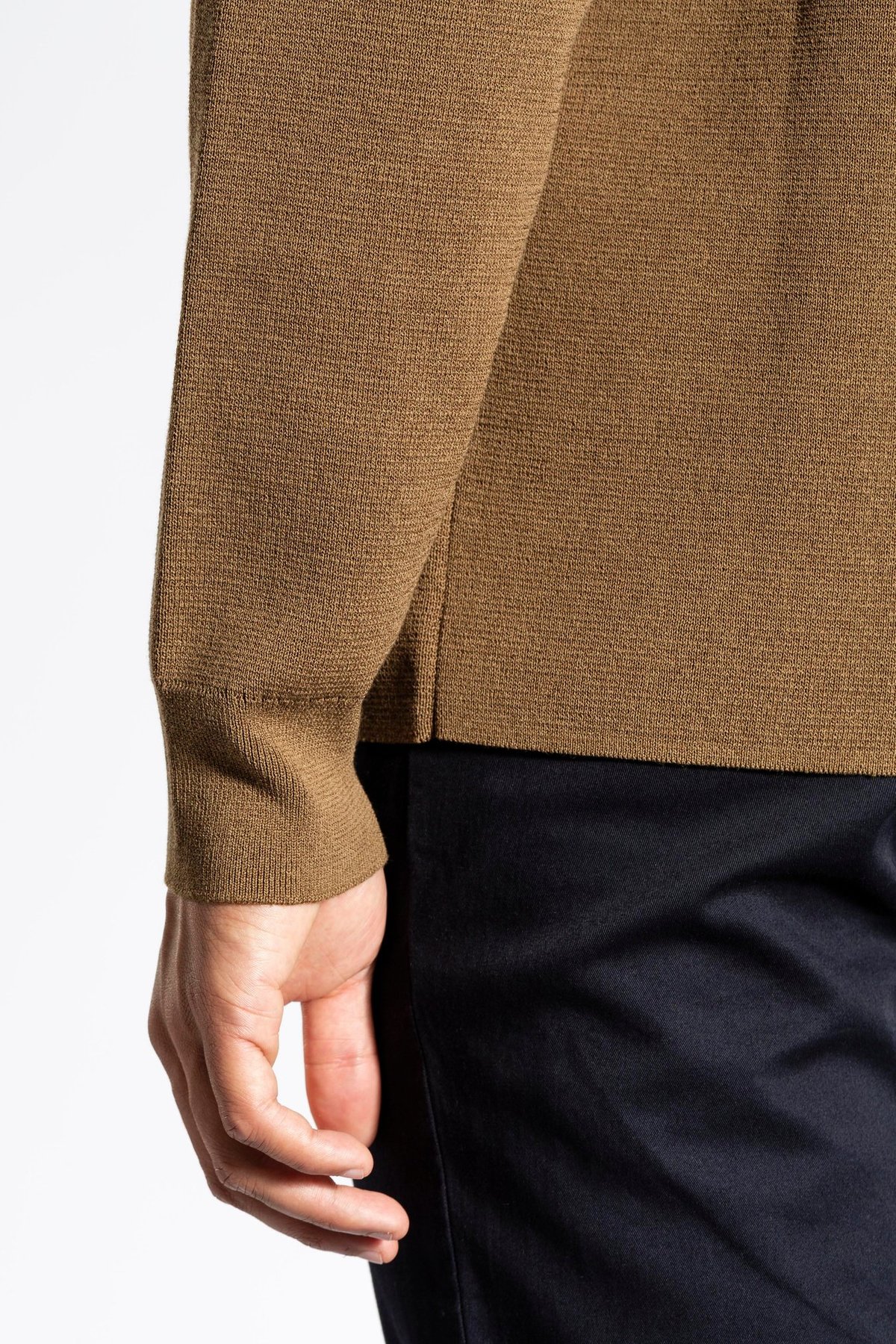 Norse Projects Ruben Knitted Polo - Duffle | Garmentory