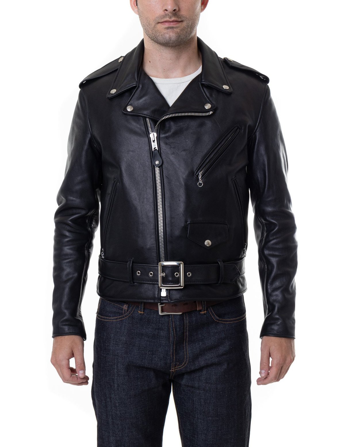 Schott Classic Perfecto® Leather Motorcycle Jacket | Garmentory