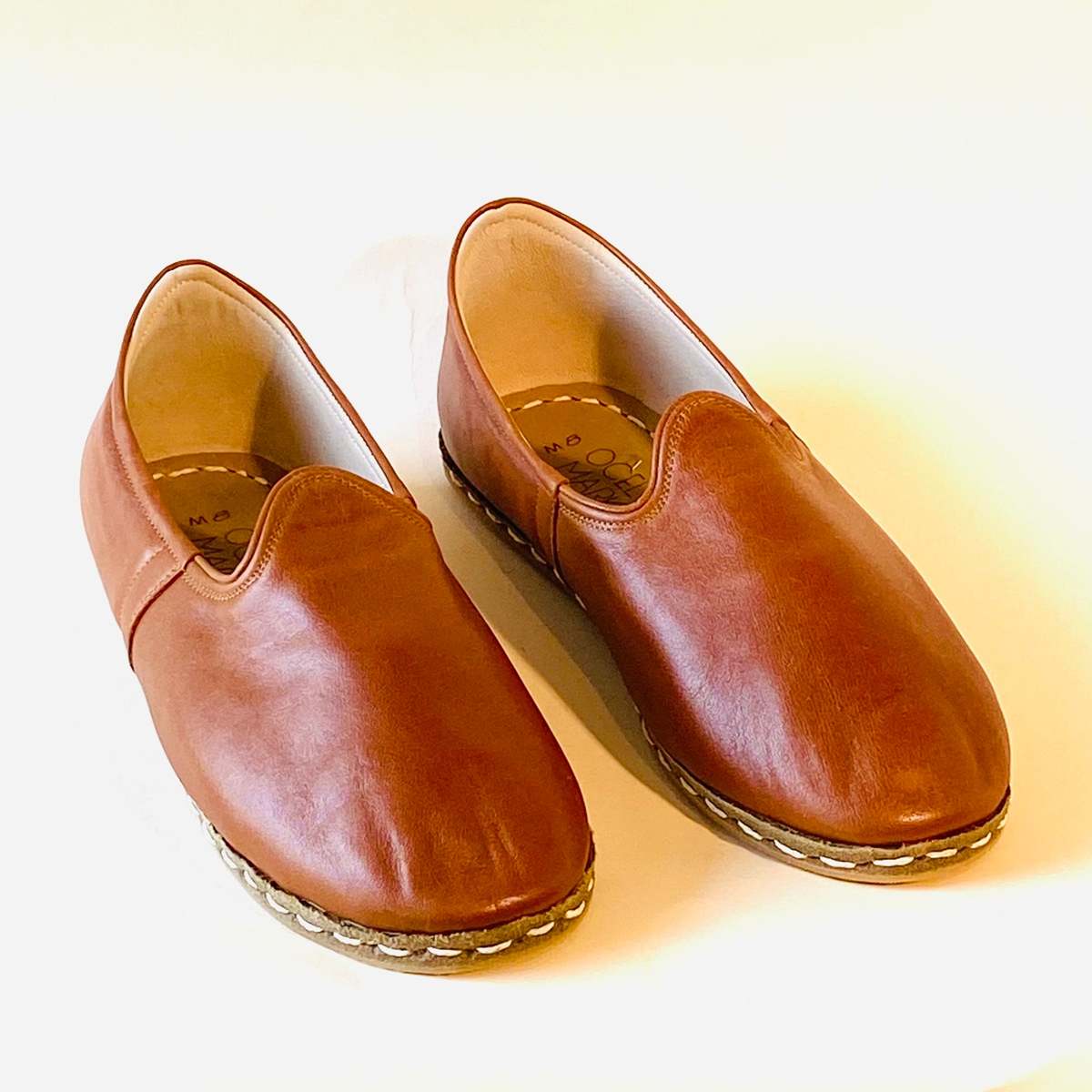 Men's Turkish Yemeni Loafers (Dark Brown) | Garmentory