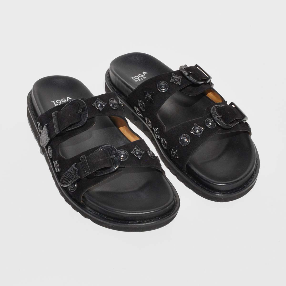 Toga Pulla Suede Slides | Garmentory