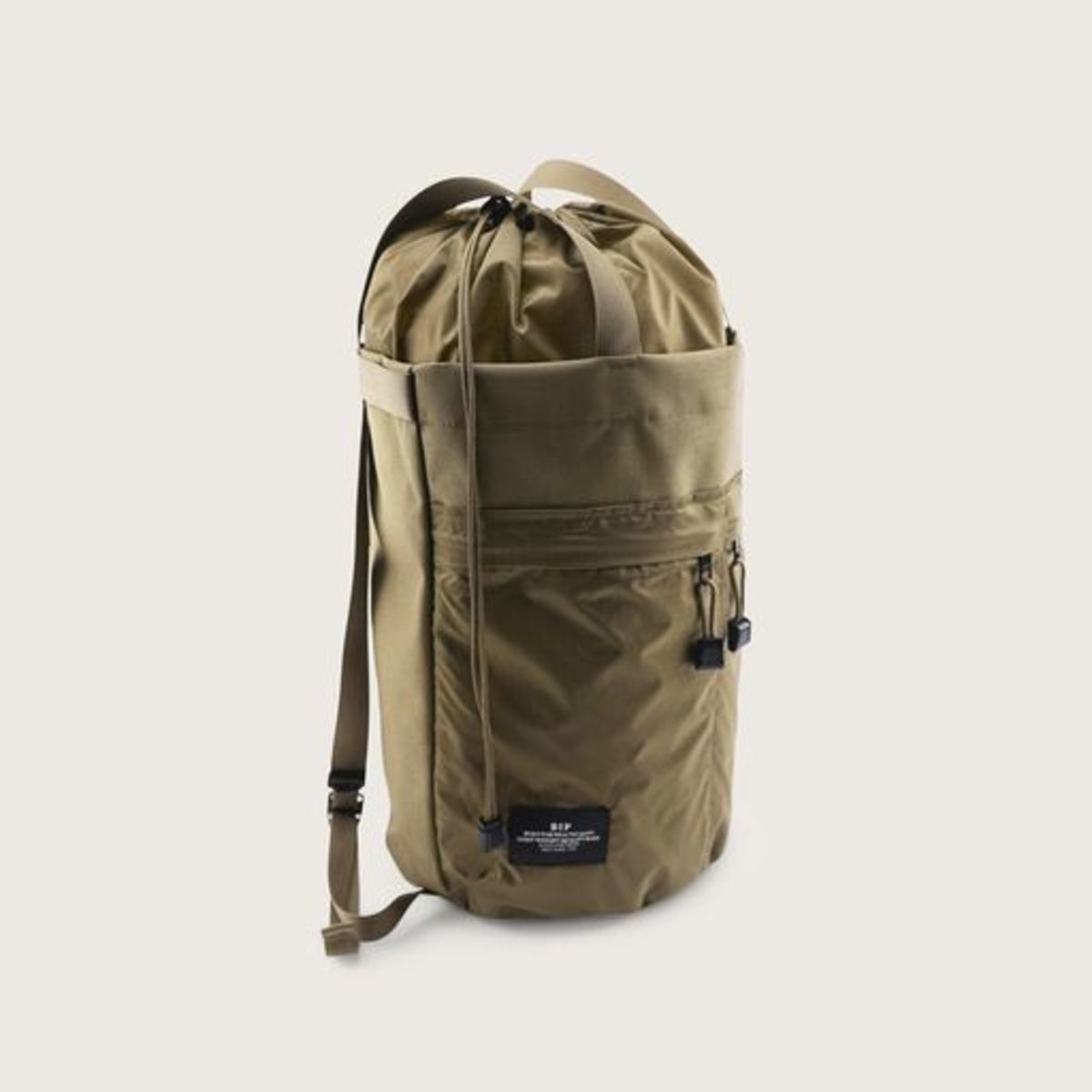 Bags in Progress Bucket Backpack - Khaki | Garmentory