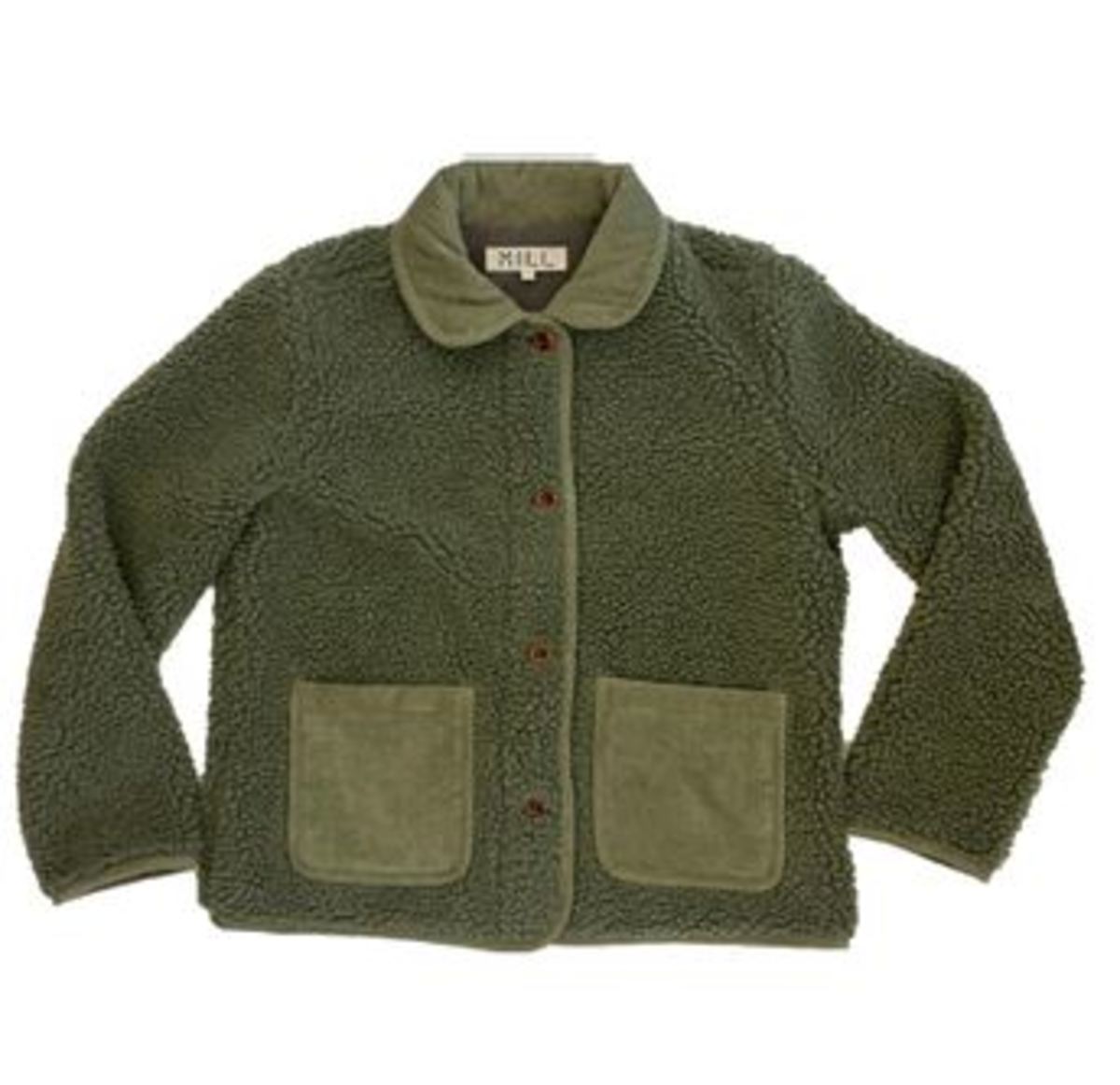 Alex Mill Sherpa Work Jacket - Military Olive | Garmentory