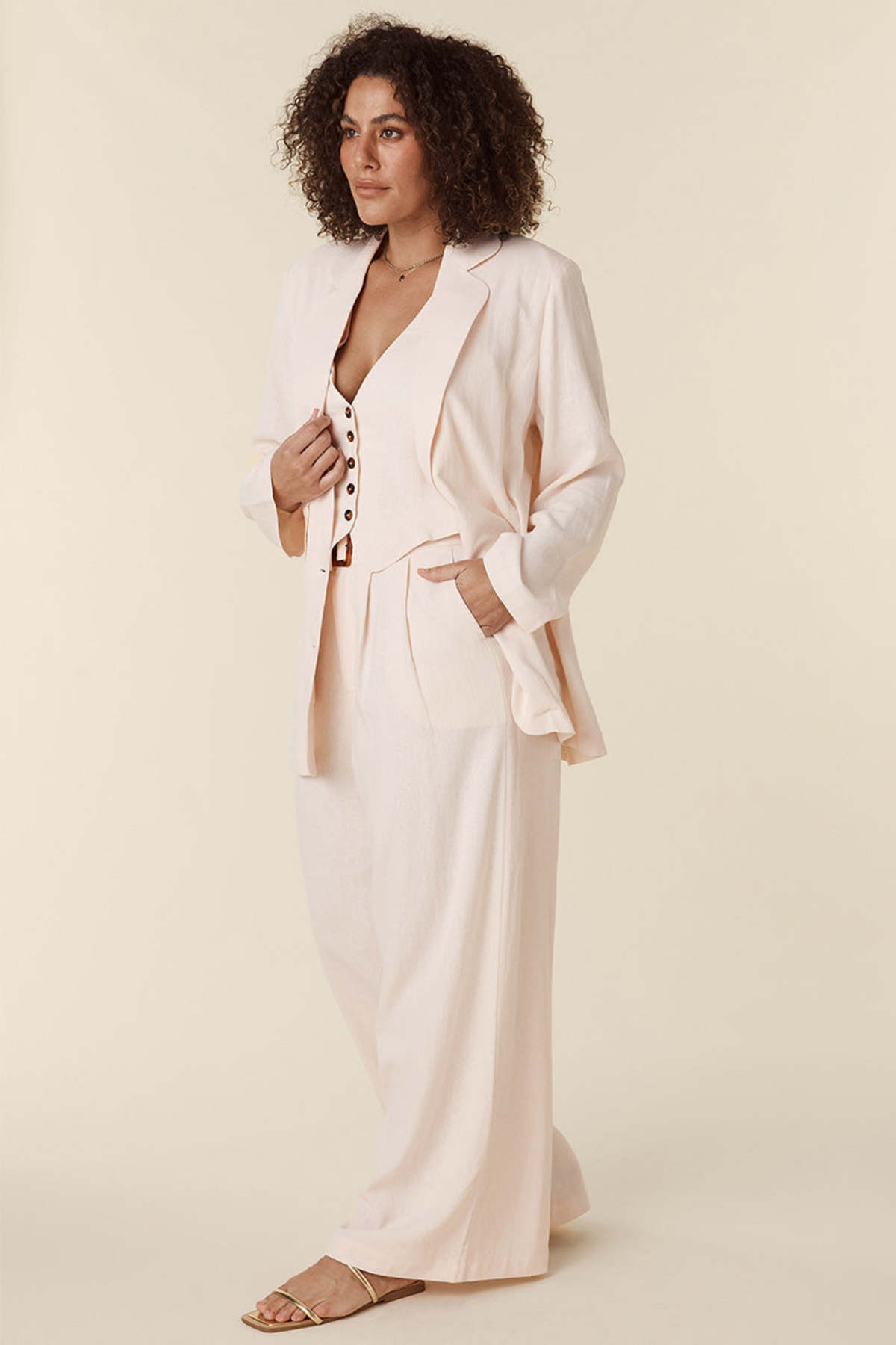 SPELL & THE GYPSY COLLECTIVE Every Single Day Linen Wide Leg Pants ...