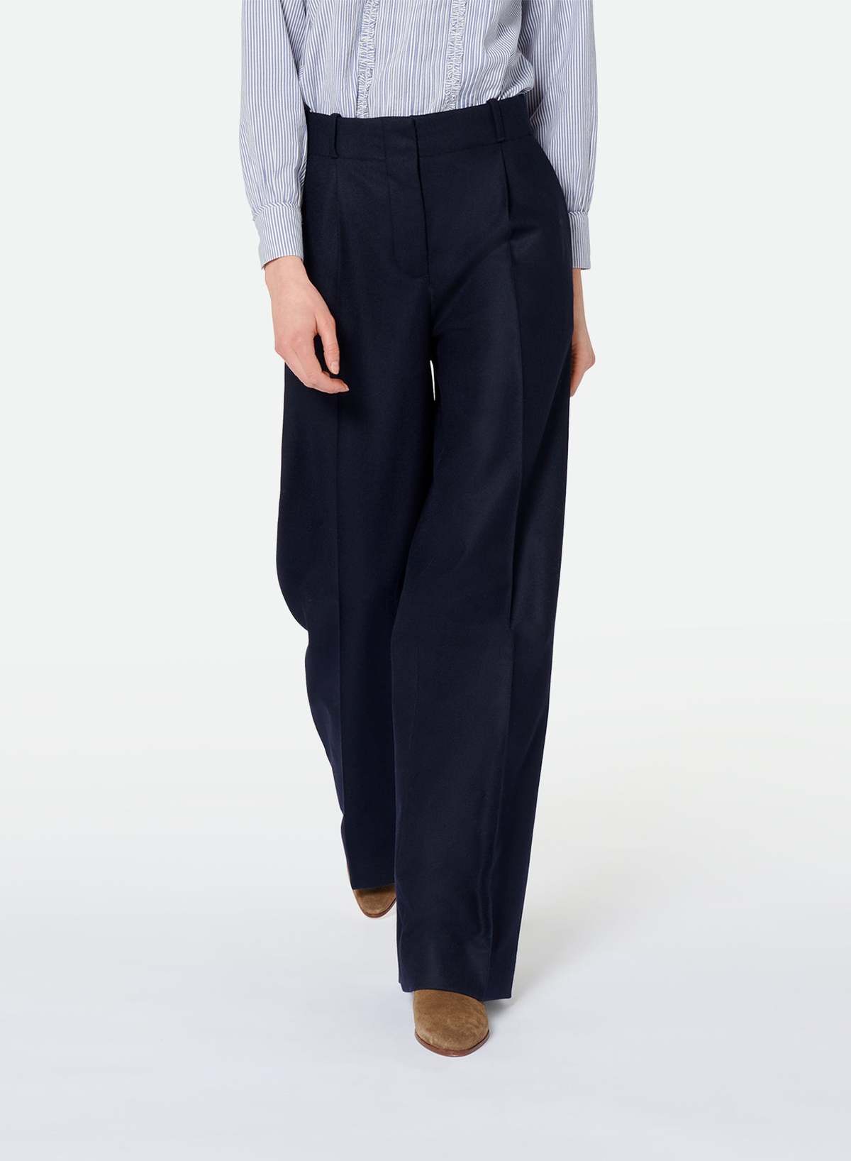 Vanessa Bruno Rodolf Pant - Marine Blue | Garmentory