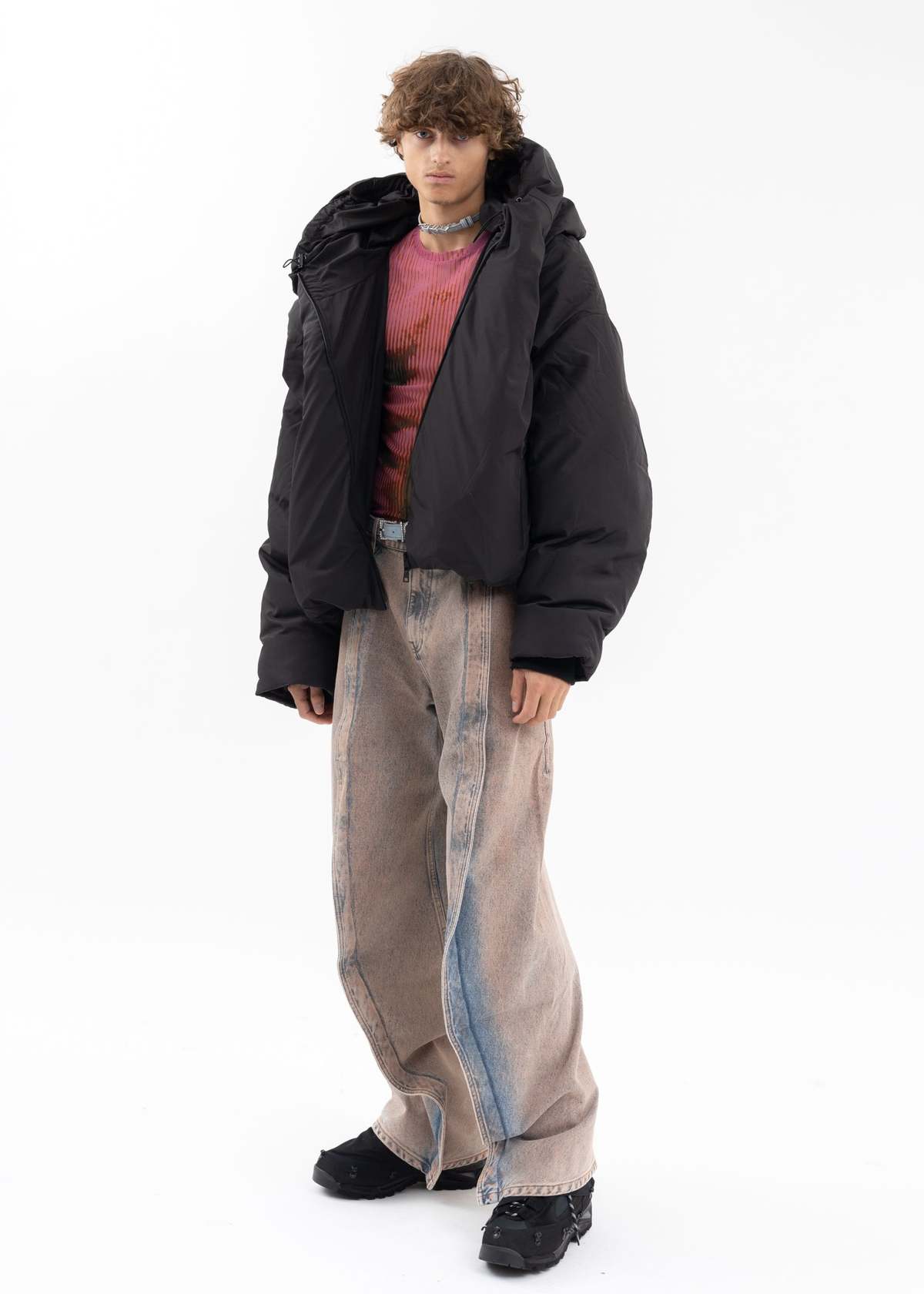 Y/project MONSTER PUFFER JACKET - BLACK | Garmentory